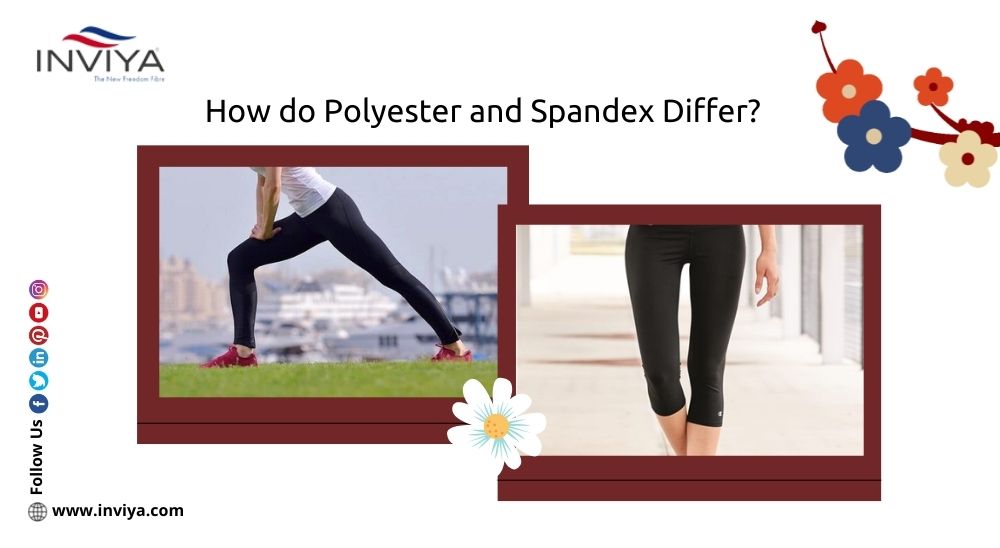 How do Polyester and Spandex Differ?